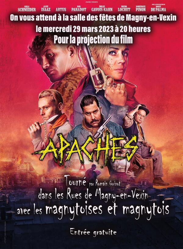 [Cinéma] Projection du film "Apaches", tourné à Magny