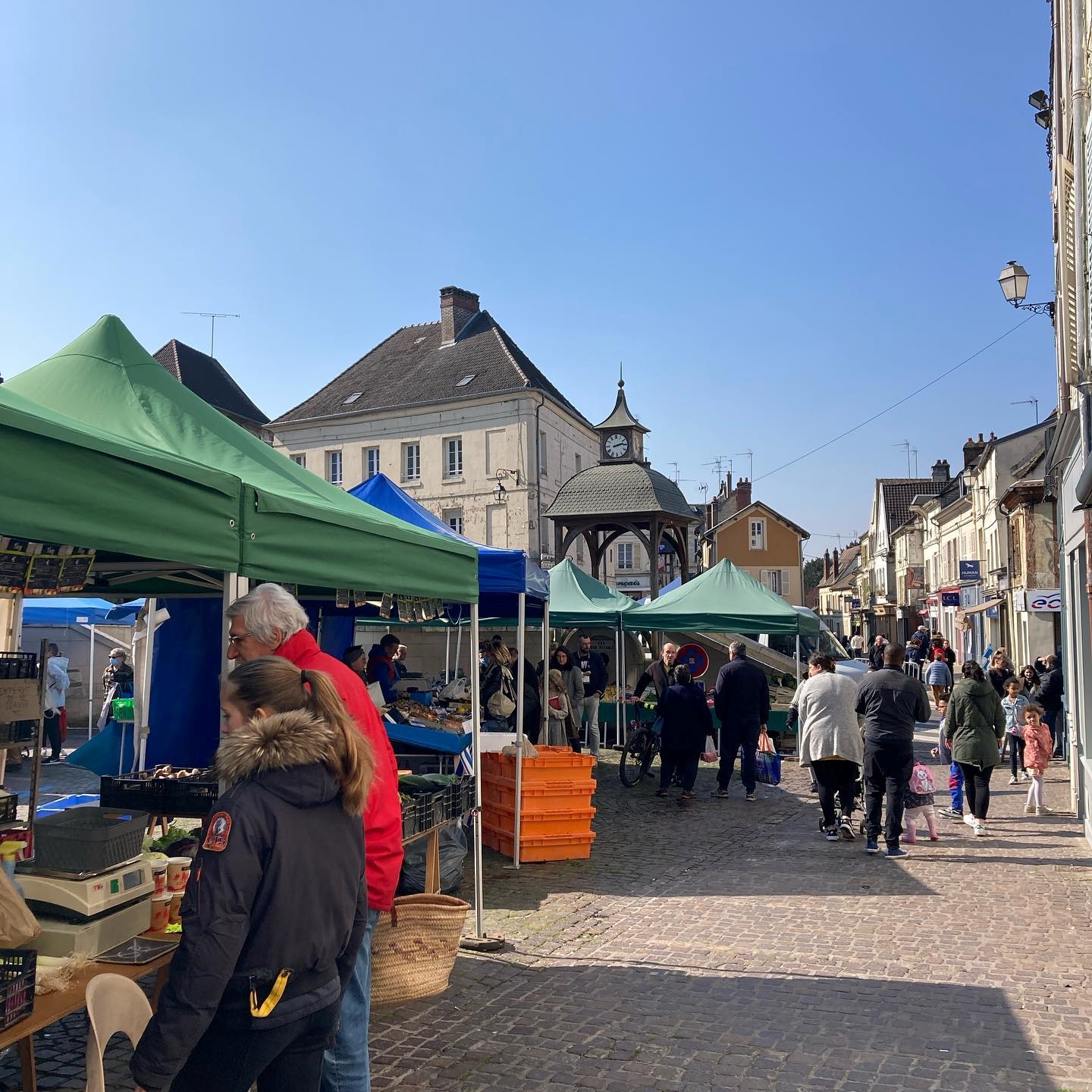 Le centre-ville - Magny en Vexin